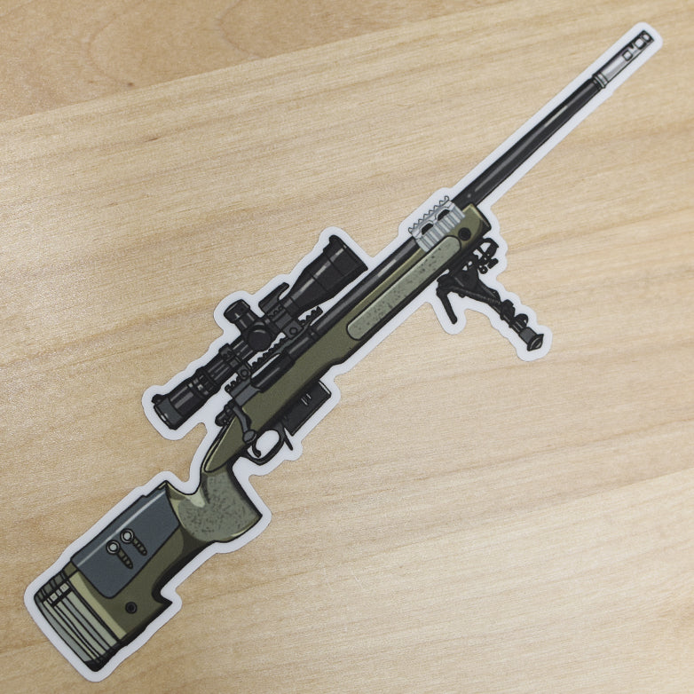M40A5 Bolt Action Rifle Sticker by SOL Strategic